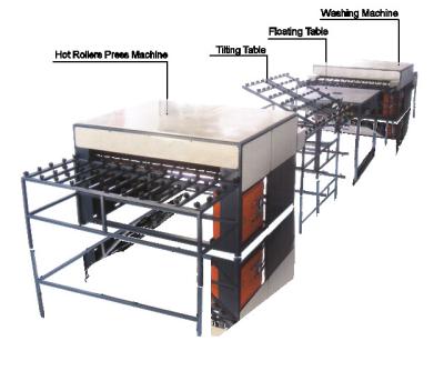 中国 Flat insulating glass production line machine 販売のため