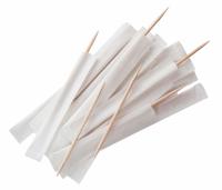 Quality Individual Packed Toothpicks 2.0mm Diameter Bamboo Toothpicks Coated Paper Package for sale