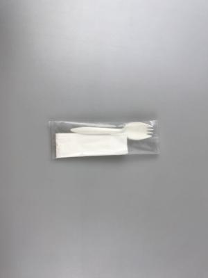 Custom Logo Biodegradable Flatware Disposable Spork with Individual Wrapping and