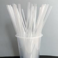 Quality Bar Accessories Type Drinking Straws 6mm Diameter ECO Friendly Custom Transparent PLA for sale