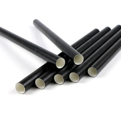 12mm 4 plys Paper Straws for Bubble Tea Drinking Customized Logo Customizable