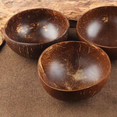 Polished Technique Coconut Bowl and Spoon Gift Set Popular Handicrafts from