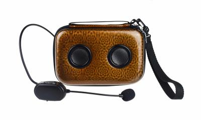 Cina Pacchetti del cellulare senza fili del bluetooth della borsa dell'altoparlante di HM-02 MP3 audio per gli insegnanti in vendita