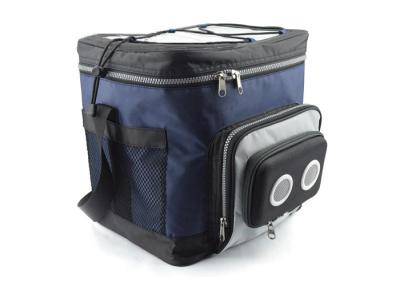 Cina Borsa del dispositivo di raffreddamento dell'altoparlante di picnic con il di alluminio per il gioco della carta di TF, mp3 con l'altoparlante in vendita