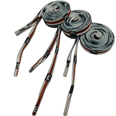 中国 カラーフル オーダーメイド 靴紐 9mm スニーカー 靴紐 フラットロープ 紐 販売のため