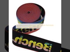 Jacquard Perücken Elastische Bande Gewebte Techniken Farbenfrohe Nylon-Spandex-Kopfband