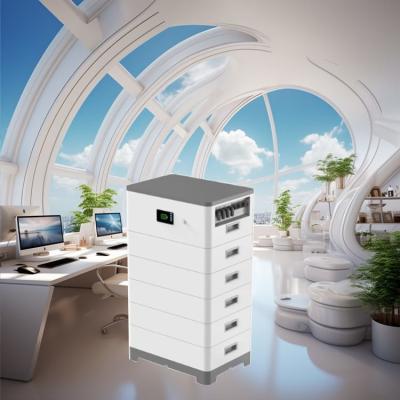 Cina 6000 Cicli Batteria al litio ESS 153.6V 50A 7.68kwh Stackabile per la casa Sistema solare in vendita