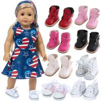 Quality ODM Doll Accessories 18inch American Girl Doll Shoes Boots 45cm dress up Winter Boots doll shoes for sale