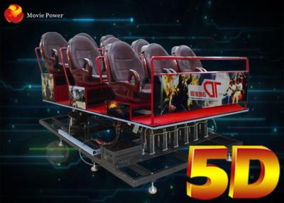 China Cine de la silla 5D del barrido de la pierna de la inyección del aire con las películas estereoscópicas 3D en venta