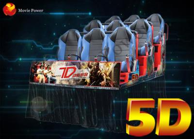 China 9 emergentes/12 asientan el camión móvil 2.25KW 220V del cine del movimiento en venta