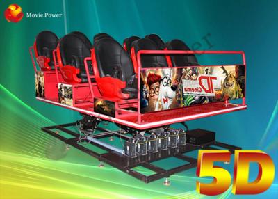 China 6 cine de clase superior de la plataforma 5D del DOF, simulador de la nieve de iluminación de la burbuja 6D en venta