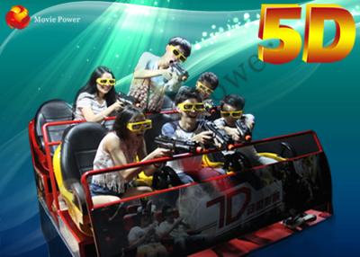 China 3DOF sistema del cine de los asientos 5D de la plataforma 100 para el parque de atracciones en venta