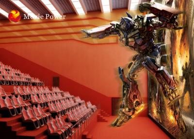 China Sistema 4D del cine de la plataforma del movimiento de 3 Dof que conduce el simulador en venta