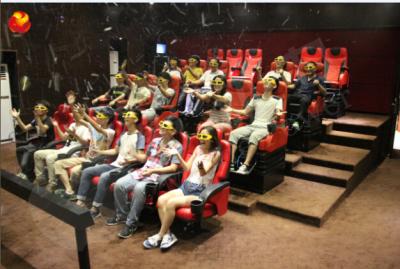 Cina Avverta i sedili straordinari del cinema di avventura 4D per il centro commerciale in vendita