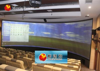 Cina Grande 360 simulatore del cinema 4D dello schermo 4D di grado per 100-200 genti in vendita