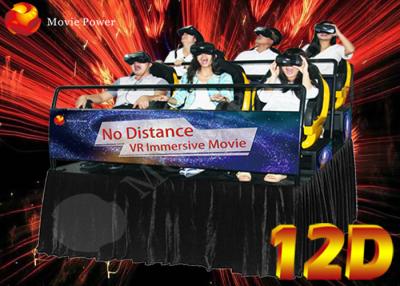 Cina Cinema mobile 12D del camion di spettacolo con multi simulazione dell'ambiente in vendita