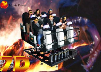 Cina Cinema 2.25KW 220V di azione di realtà virtuale 5d 9D di Seat di moto di efficienza in vendita