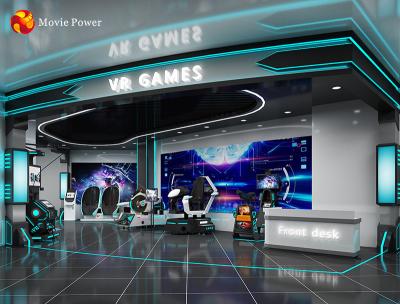 Cina I bambini dell'attrezzatura del parco di divertimenti di VR giocano la realtà virtuale Arcade Theme Park Playground di zona in vendita
