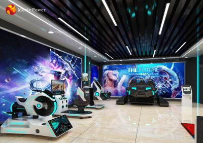 Cina attrezzatura dell'interno di realtà virtuale di spettacolo dei bambini del campo da giuoco del parco a tema di 9D VR in vendita