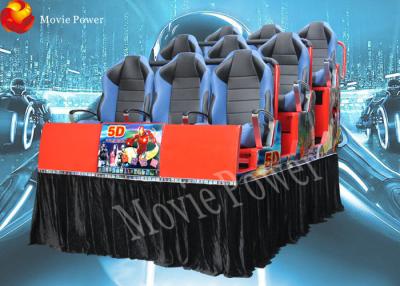 中国 9 Seater 7Dの映画館の動的プラットホーム5Dの映画館のシミュレーター 販売のため