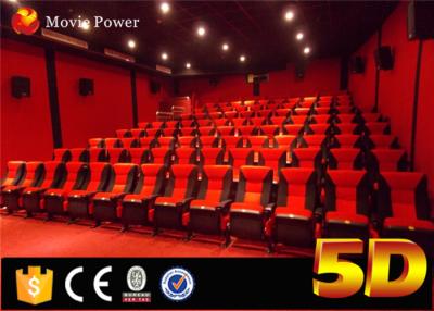 Cina cinema Motional di rappresentazione 3D e 5D 24 dei sedili 5d con gli effetti speciali popolari in parco di divertimenti in vendita