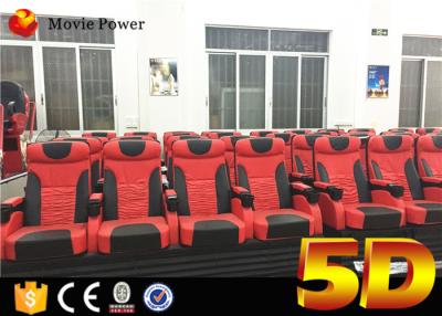 Cina 100 metri quadri di 4D di attrezzatura del cinema con 100 sedili sistema elettrico e effetti speciali popolari al parco a tema in vendita