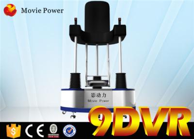 中国 3 Dofコースターのシミュレーターの乗車を立てる電気プラットホーム9d Vrの映画館のローラー 販売のため
