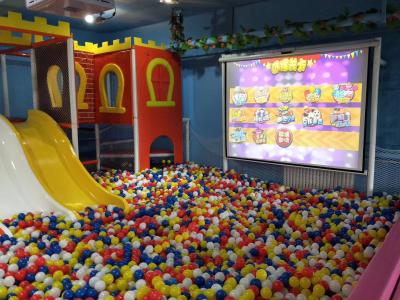 Cina Macchina interattiva del gioco della proiezione della parete dei bambini 3D per il parco di divertimenti/campo da giuoco dell'interno in vendita