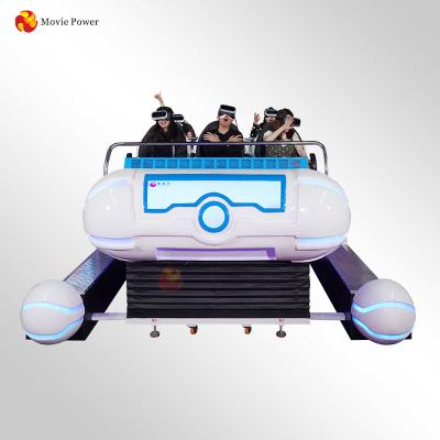 Cina Grande simulatore del cinema di vetro 9d della piattaforma VR di moto di esperienza in vendita