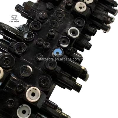 Cina Multi-Way Valve Distribution Valve Assembly for Doosan Daewoo DH55 60-7 Excavator Original in vendita