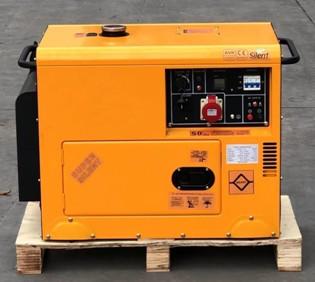 Cina CCSN 11KW/13.75KVA generatore diesel silenzioso mobile 220V trifase 380V controllo ATS a basso rumore in rame puro in vendita