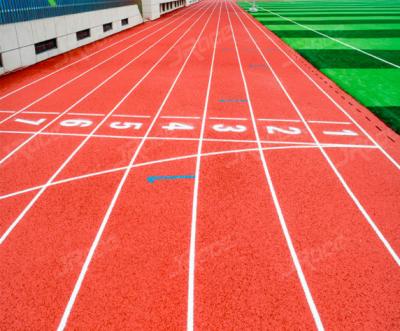 Cina Resistenza agli'agenti atmosferici eccellente della pista atletica sintetica di SBR EPDM in vendita