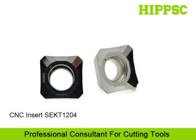 SEKT1204 Square Cutting Tool Inserts Milling For Aluminum Processing