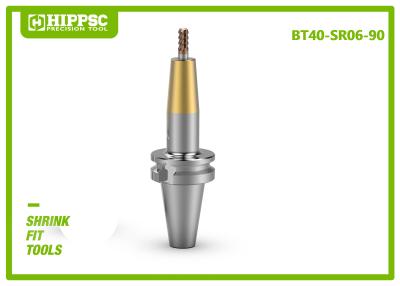 Heat Shrinkable Bt40 Tool Holder , CNC Mill Tool Holders Deep Hole Machining