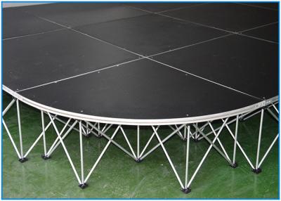 Cina Piattaforma modulare mobile della fase del portatile 60cm di concerto con la colonna montante piegante in vendita