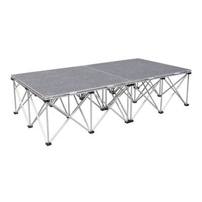 Cina Piattaforma mobile di alluminio mobile della fase del portatile di concerto 40cm in vendita