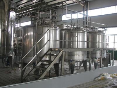 Κίνα 8500KG Πλήρως αυτόματη μονάδα παραγωγής χυμού ζαχαροκάλαμου φρέσκων 1000L/h με υλικό γεμίσματος χυμού προς πώληση