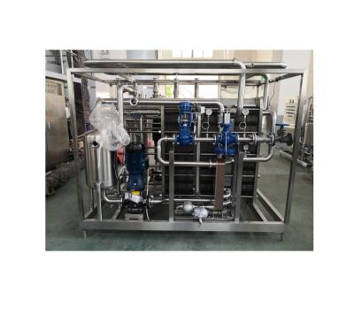 China Steiniger des Plattentyps Bierpasteurisiermaschine mit fortgeschrittener Technologie zu verkaufen