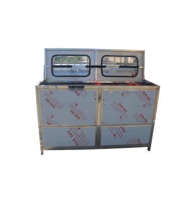 Easy to Operate Semi Automatic Double Type 5 Gallon Bottle Decapping and Washing Machine 195 KG