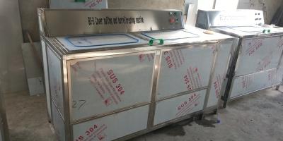Chine Laveuse à bouteilles de 100 BPH de 5 gallons Laveuse à fûts de 20 L pour fermes à vendre