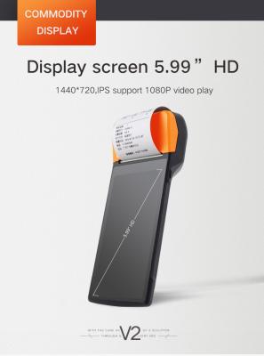 China Intelligenter mobiler Portable Positions-Anschluss aller in einem Entwurf 6 Zoll IPS-Touch Screen zu verkaufen