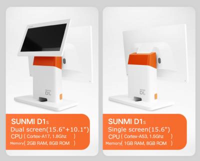 China Intelligentes Sunmi D1s alle in einem KosmetiksalonTouch Screen Monitor Positions-System zu verkaufen