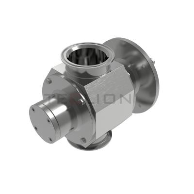 China Gravity Flow Mini Sanitary Rotary Valve Airlocks For Constant Discharge for sale