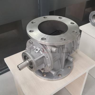 China Gravity Flow Mini Sanitary Rotary Valve Airlocks For Constant Discharge for sale