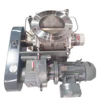 Quality Customized Electric Butterfly Rotary Feeder Valve Airlock Actuator For Dust Collector for sale
