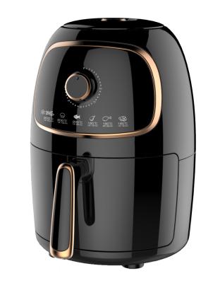 Cina Professionista 2 cuoco veloce della friggitrice 1200W Oilless dell'aria di litro con non il rivestimento del bastone in vendita