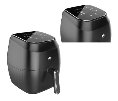 China Multifunction Healthy Air Fryer 8 In 1 4.0L Oilless Cooker Elegant Design for sale