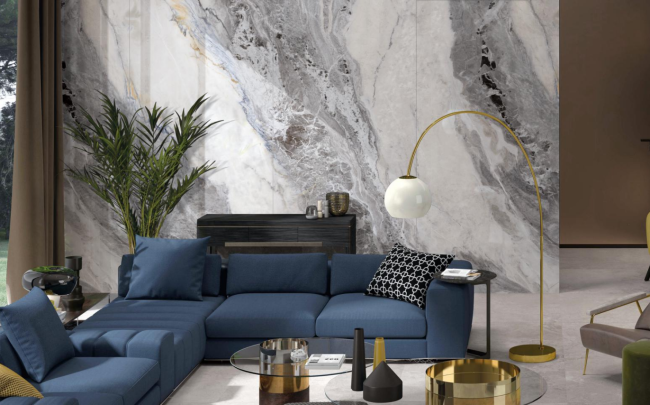 Indoor Porcelain Tile installation example