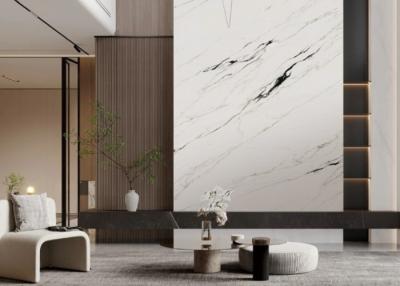 China 3 Modelo de azulejos de piedra de porcelana para interiores con acabado pulido en venta