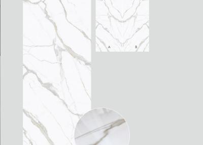 China White Marble Look Easy Maintenance Porcelain Indoor Tiles Scratch Resistant For Various Spaces for sale